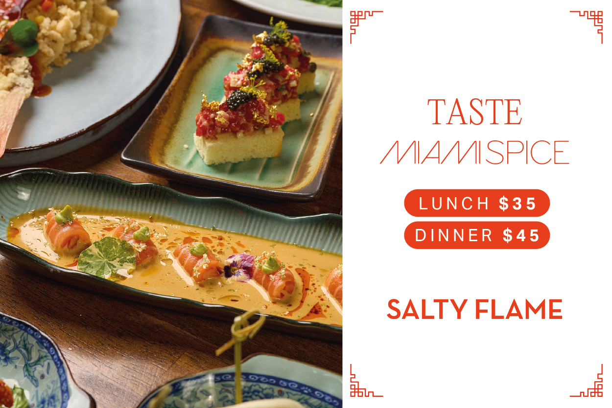 Top Steakhouse in Brickell, Miami | Salty Flame Restaurant